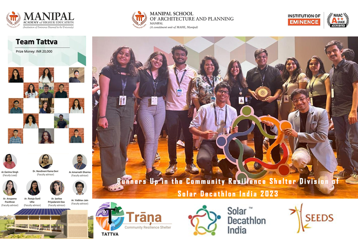 SOLAR DECATHLON INDIA 2023 - Runners Up